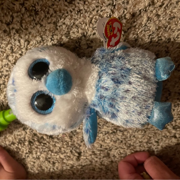 Ty | Toys | Ty The Beanie Boos Collection Tony Blue Nwt | Poshmark